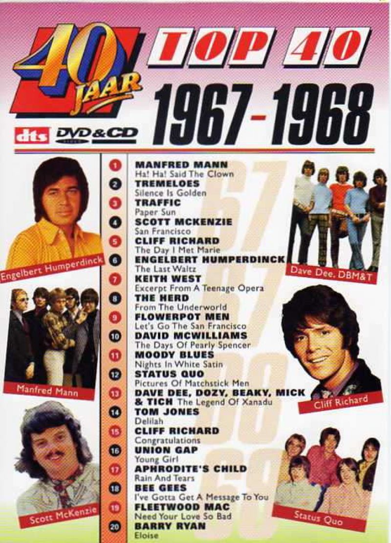 40 jaar Top 40 - 1967-1968 - hitparade.ch