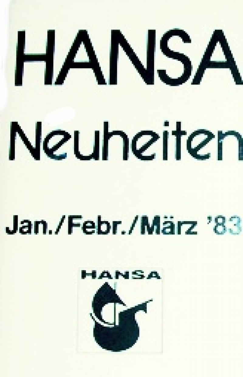 Hansa Neuheiten Jan./Febr./März '83 - hitparade.ch