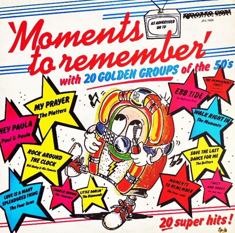 Moments To Remember With 20 Golden Groups Of The 50's - hitparade.ch