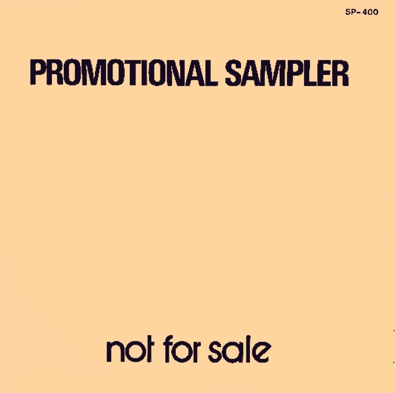 Promotional Sampler Not For Sale - hitparade.ch
