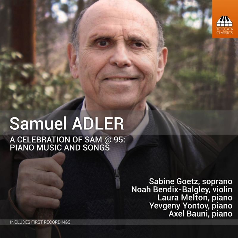 Samuel Adler: A Celebration Of Sam @ 95: Piano Music And Songs ...