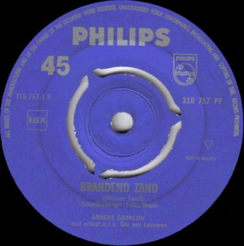 Anneke Grönloh - Brandend zand - hitparade.ch