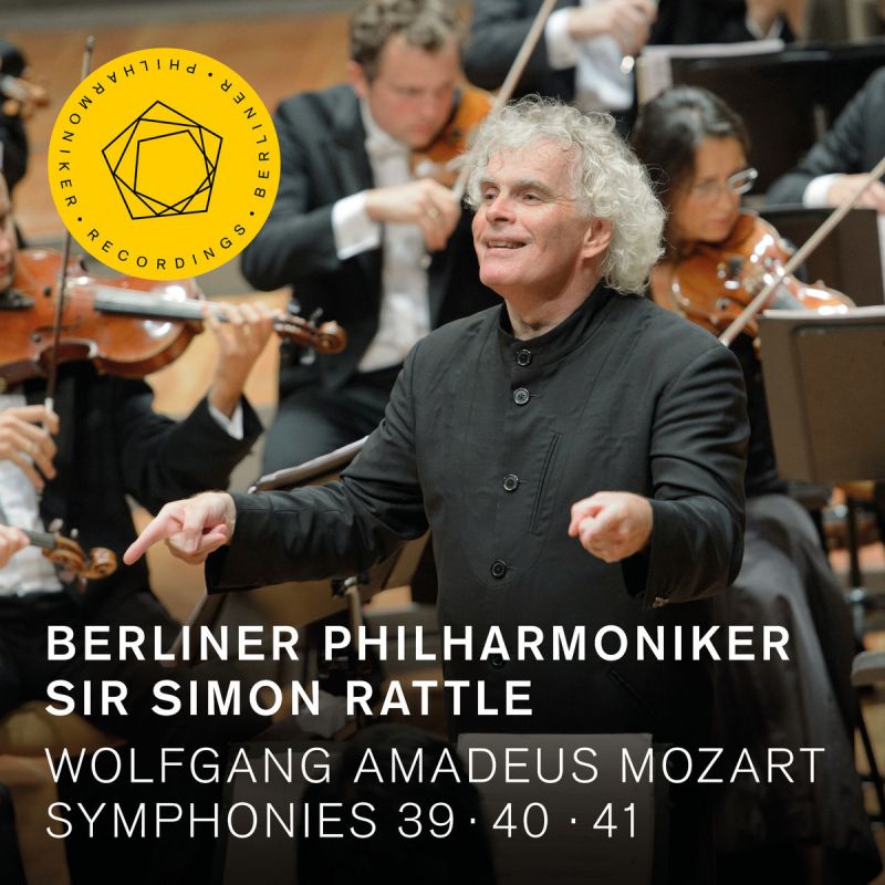 Berliner Philharmoniker / Sir Simon Rattle - Wolfgang Amadeus Mozart Symphonies 39 - 40 - 41 ...