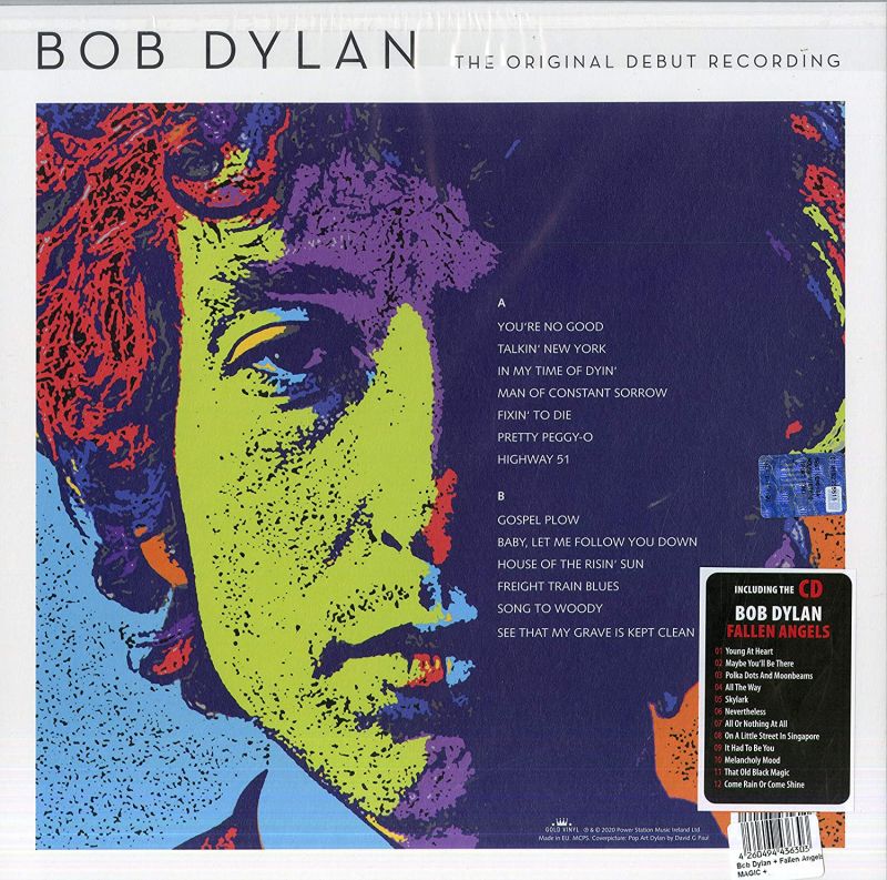 Bob Dylan - The Original Debut Recording / Fallen Angels - hitparade.ch