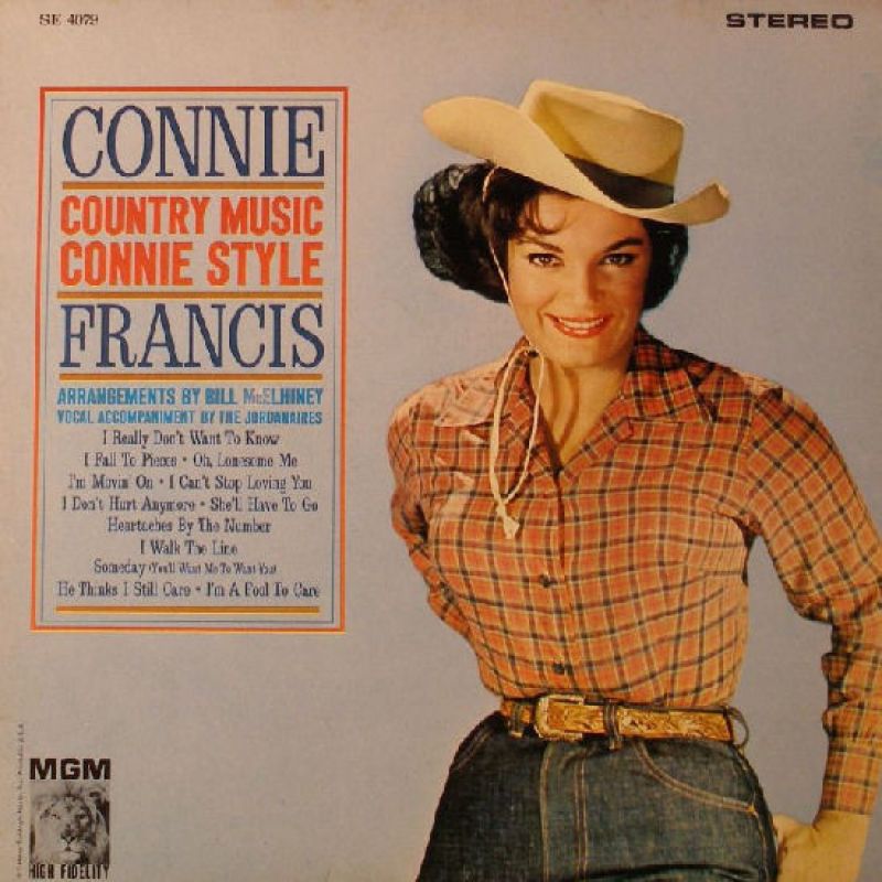 Connie Francis - Country Music Connie Style - hitparade.ch