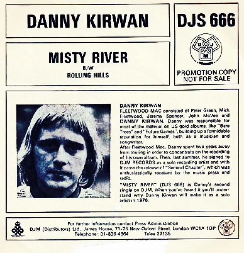 Danny Kirwan - Misty River - hitparade.ch