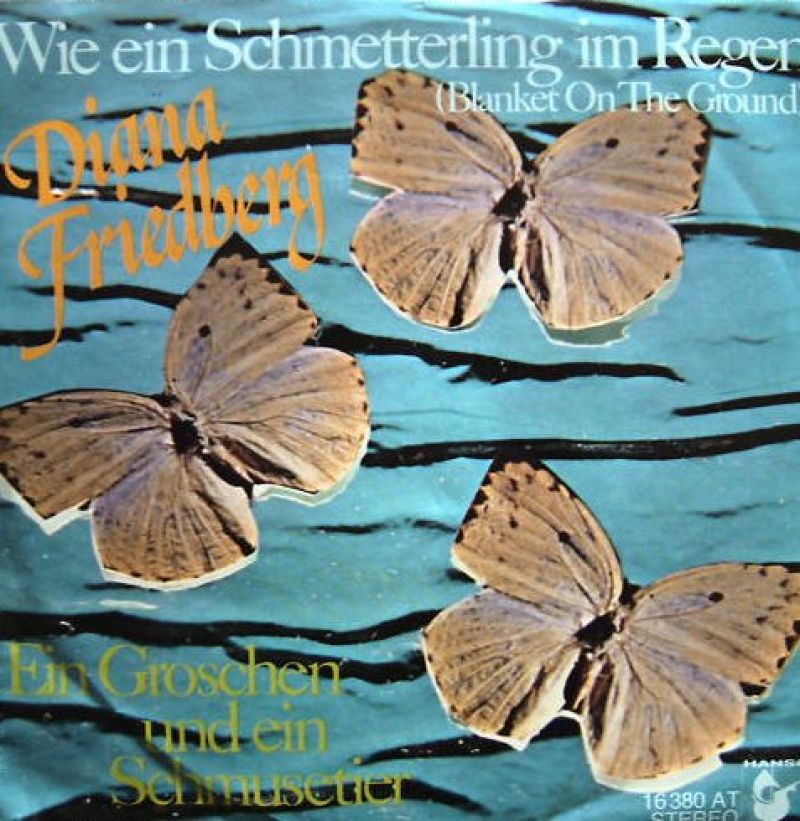 Diana Friedberg - Wie ein Schmetterling im Regen - hitparade.ch