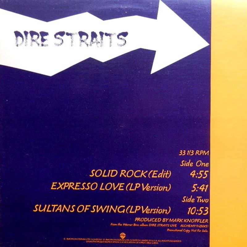 Dire Straits - Solid Rock - hitparade.ch