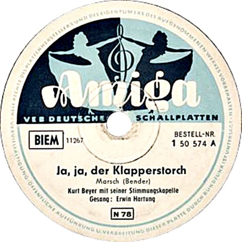 Erwin Hartung / Kurt Beyer mit seiner Stimmungskapelle - Ja, ja, der ...