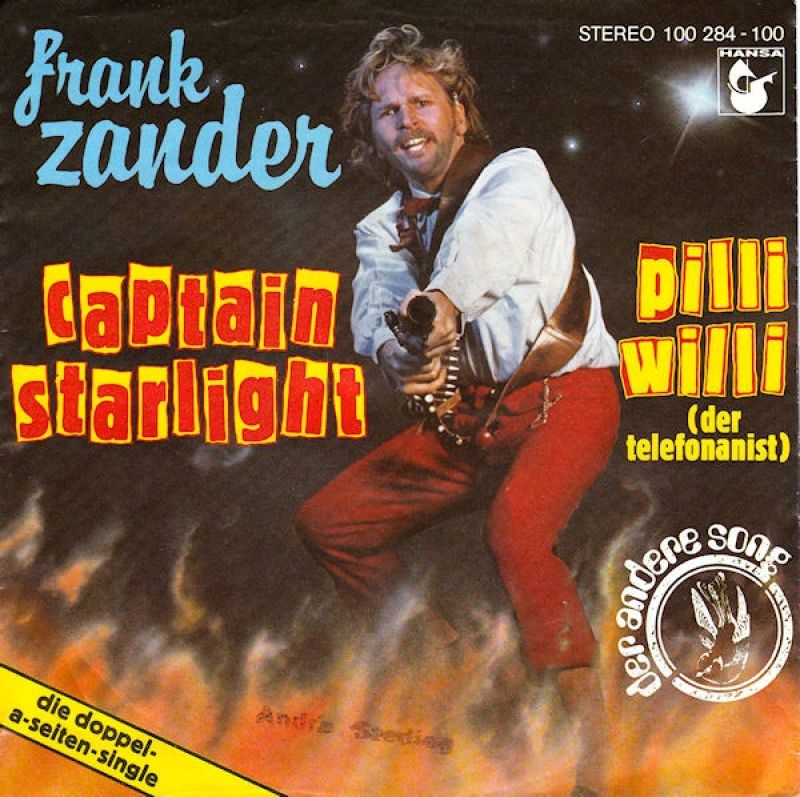 Frank Zander - Captain Starlight - hitparade.ch