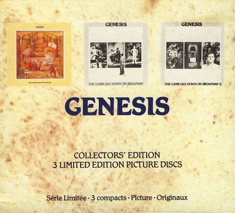 Genesis - Collectors' Edition - 3 Limited Edition Picture Discs ...