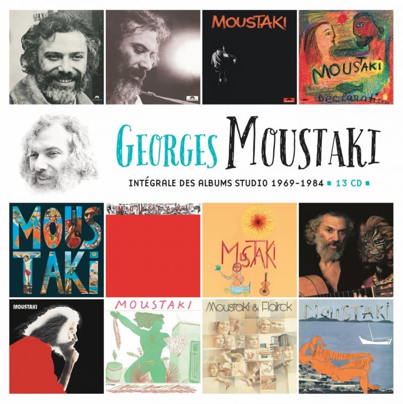 Georges Moustaki - Intégrale des albums studio 1969-1984 - hitparade.ch