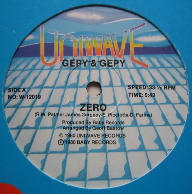 Gepy & Gepy - Zero - hitparade.ch