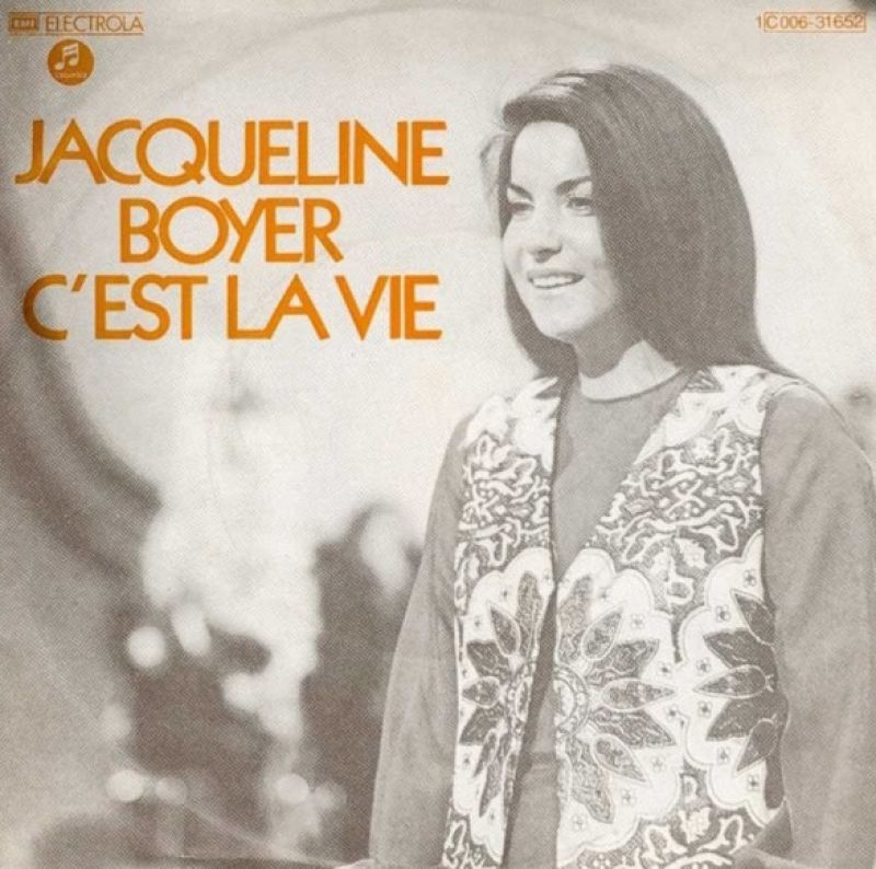 Jacqueline Boyer - C'est la vie - hitparade.ch