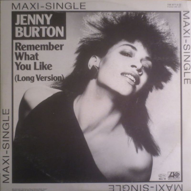 Jenny Burton - Remember What You Like - hitparade.ch