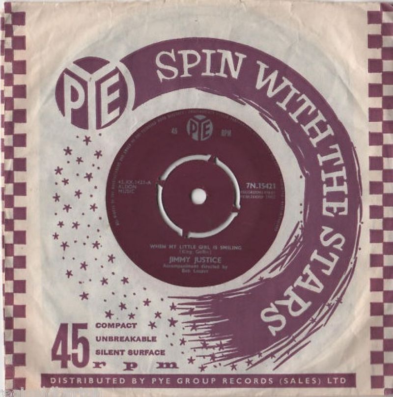 Jimmy Justice - When My Little Girl Is Smiling - hitparade.ch