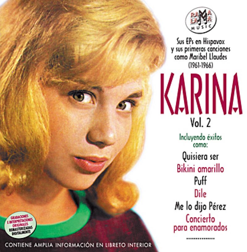 Karina - Sus EPs en Hispavox y sus primeras canciones - hitparade.ch