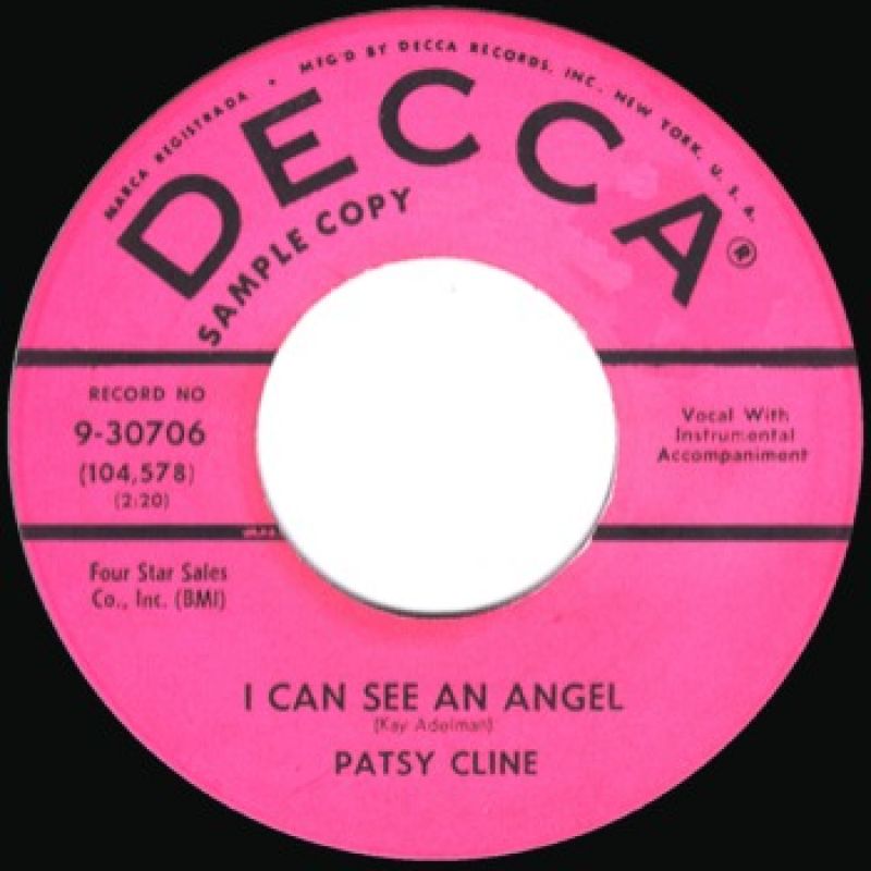 Patsy Cline - I Can See An Angel - hitparade.ch