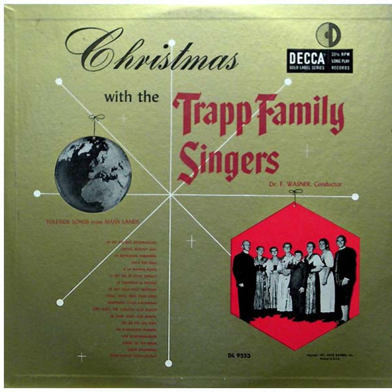 Trapp Family Singers - Christmas With The Trapp Family Singers ...